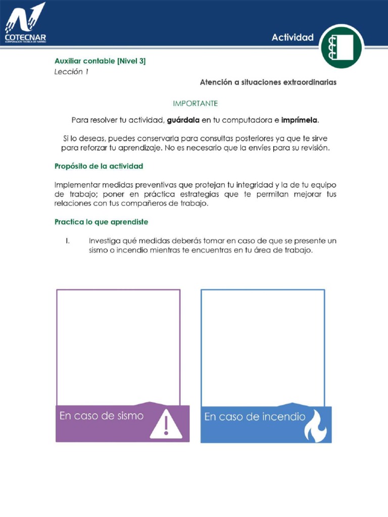 Tarea Actividad - 11 - Atencion - A - Situaciones - Extraordinarias | PDF