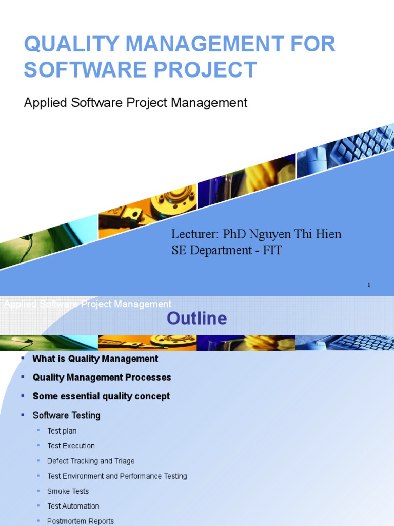 08 Quality Management | PDF | Software Testing | Project Management 08 Quality Management | PDF | Software Testing | Project Management