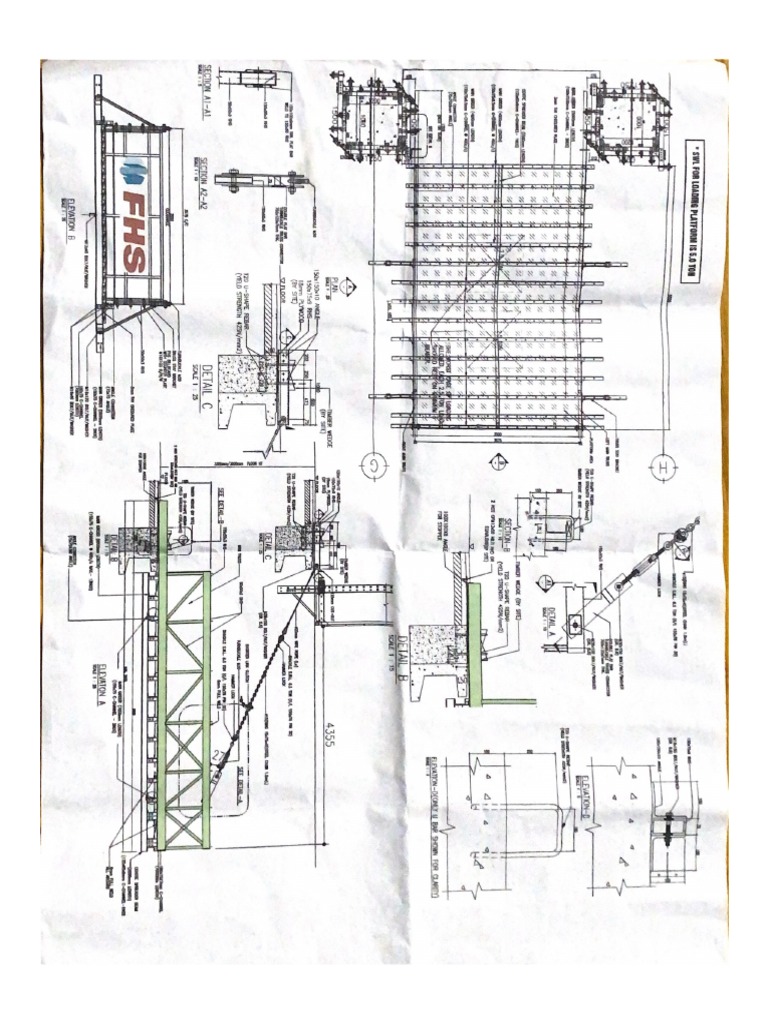 SWL For Loading Platform Is 5.0 Tom | PDF
