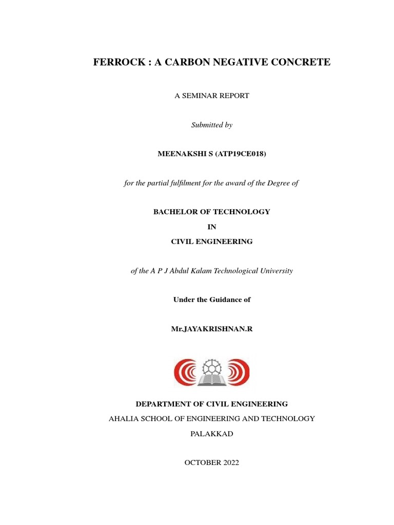 FERROCK | PDF | Technology & Engineering