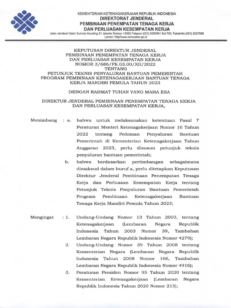 Juknis TKM Pemula 2023 | PDF