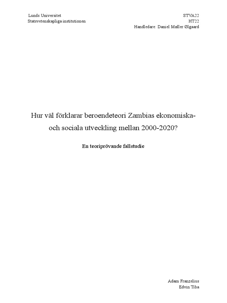 STVA22 - Tiba 1 Edvin 1. Franzelius 2 Adam 2. | PDF