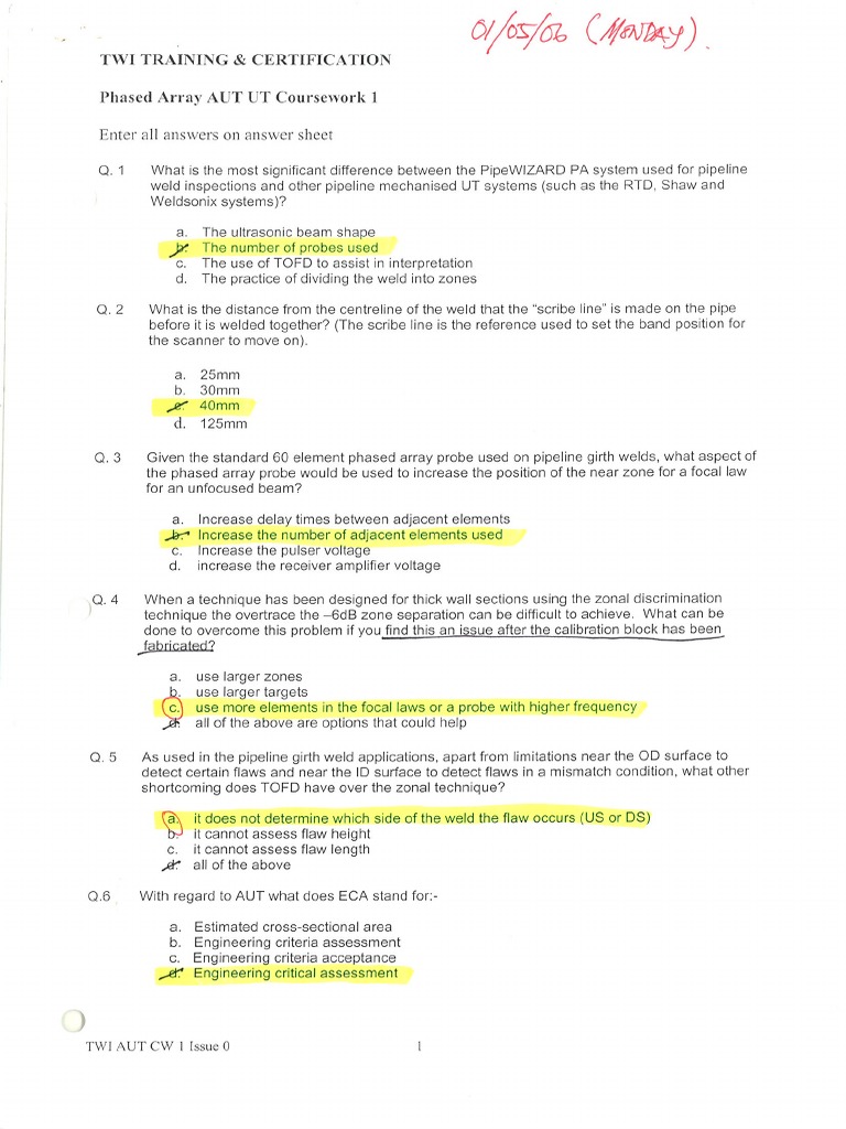 AUT Theory Paper-2 | PDF