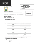 Biology S2 Second Term Exam 2025 | PDF | Photosynthesis | Enzyme