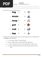 Q1 W7 Kindergarten Worksheets Filipino | PDF