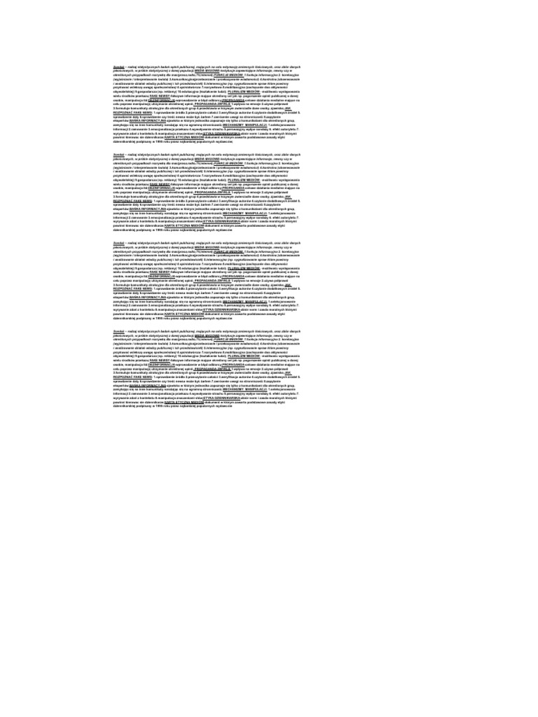 Wos Rozszerzony Ankieta | PDF