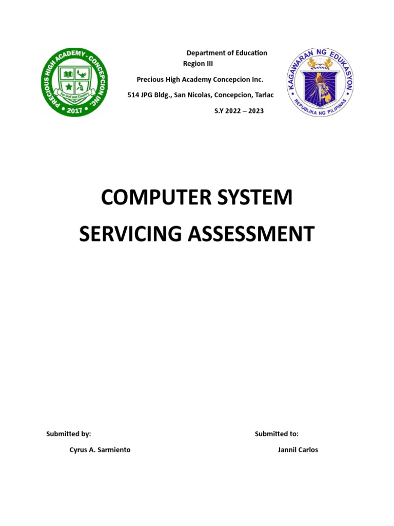 Computer System Assessment Report | PDF