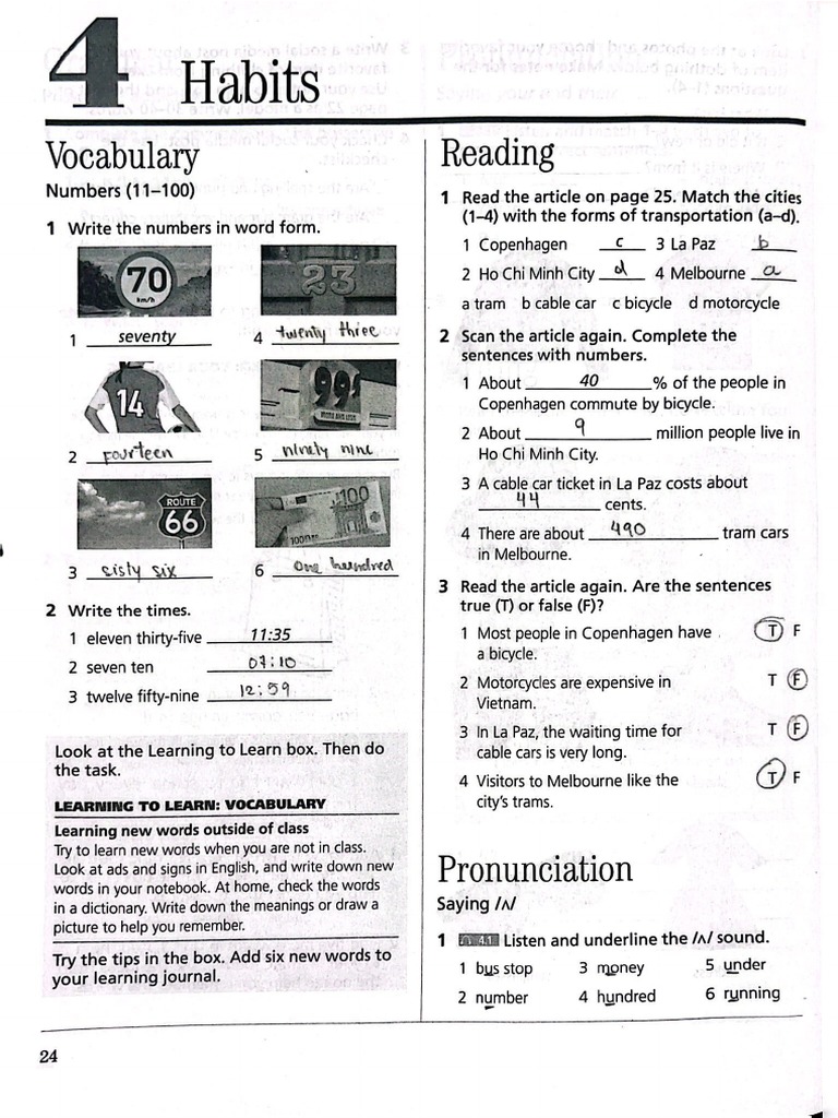 Workbook Page 24 | PDF