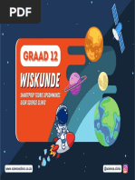 Graad 10 - Fisiese Wetenskap - Kwartaal 3 - Werkboek (Wolkskool) | PDF