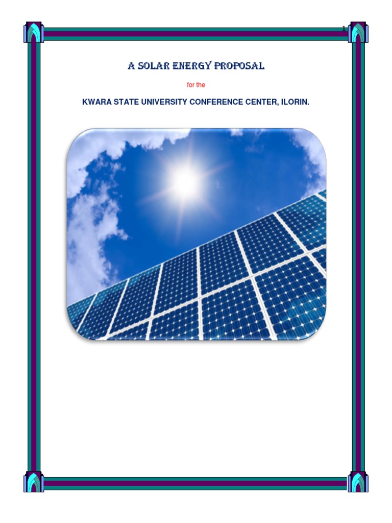 Kwasu Solar Load Assessment | PDF | Solar Panel | Battery Charger