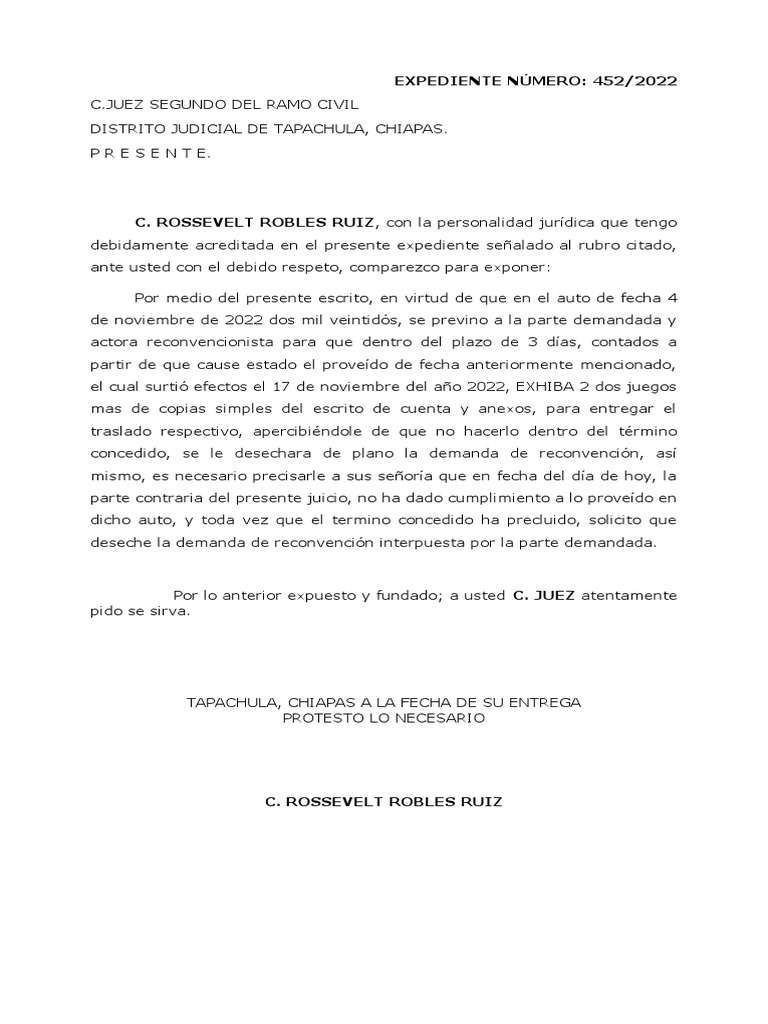 Oficio Recordatorio | PDF