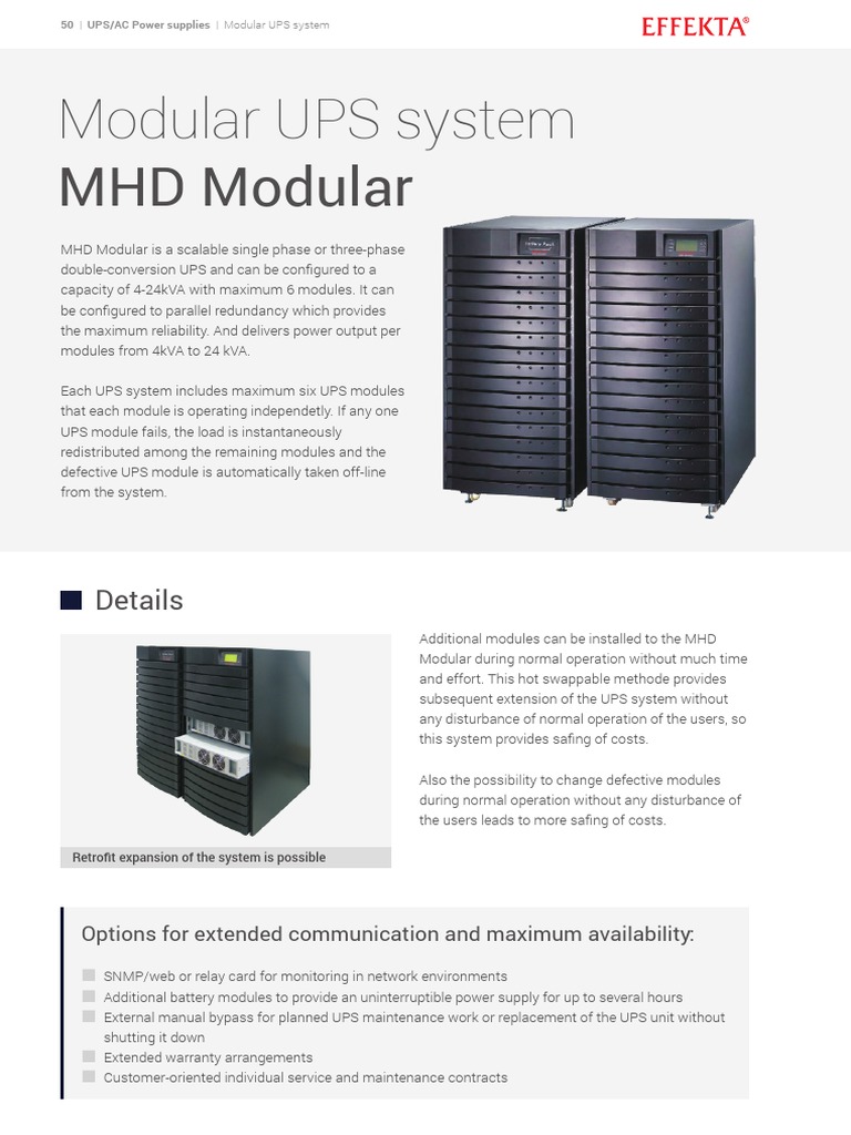 MHD Modular EN | PDF
