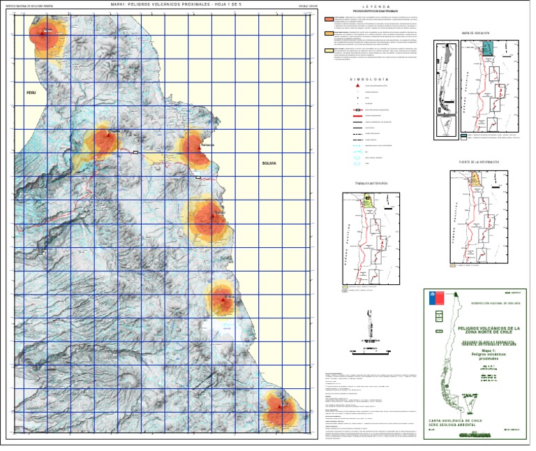 M364 PeligroV ZonaN1 | PDF | Volcán | Lava