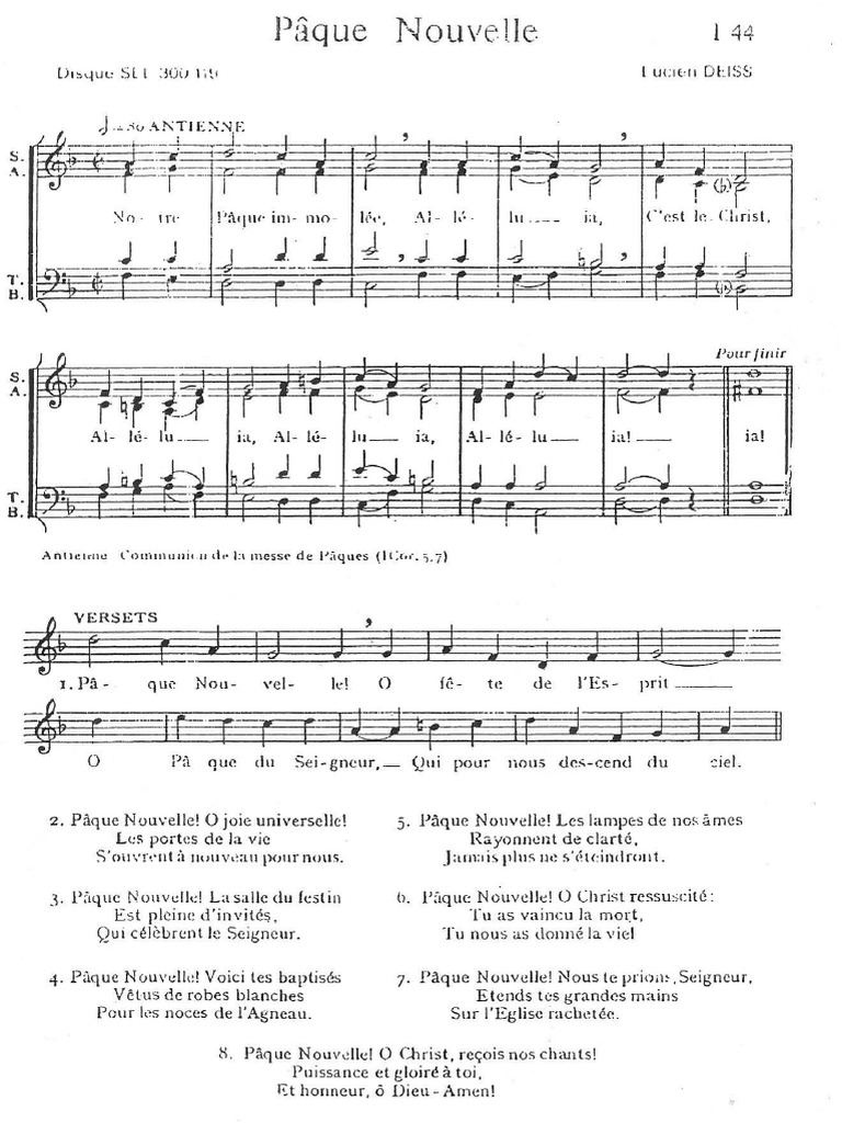 Pâque Nouvelle | PDF