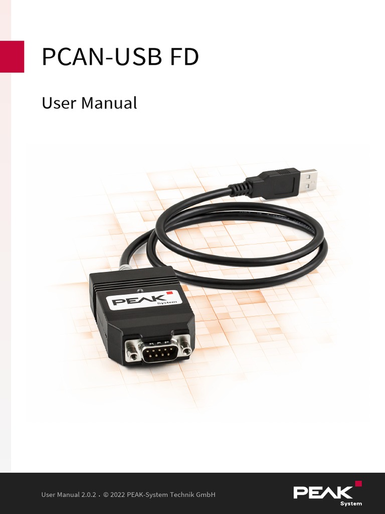 PCAN-USB-FD UserMan Eng | Download Free PDF | Usb | Device Driver