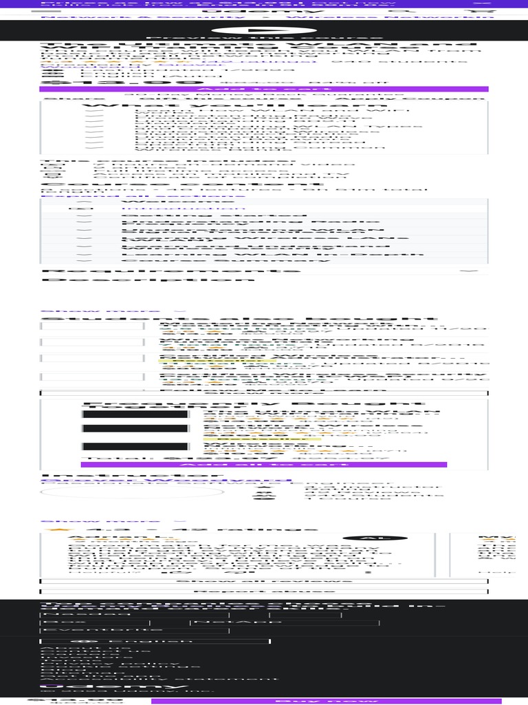 The Ultimate Wlan and Wifi Training Course | PDF