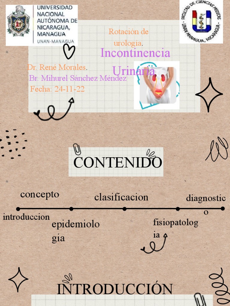 Clasificación de la Incontinencia Urinaria | PDF | Vejiga urinaria ...