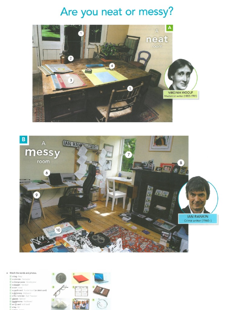 Lesson 4 - Are You Neat or Messy | PDF