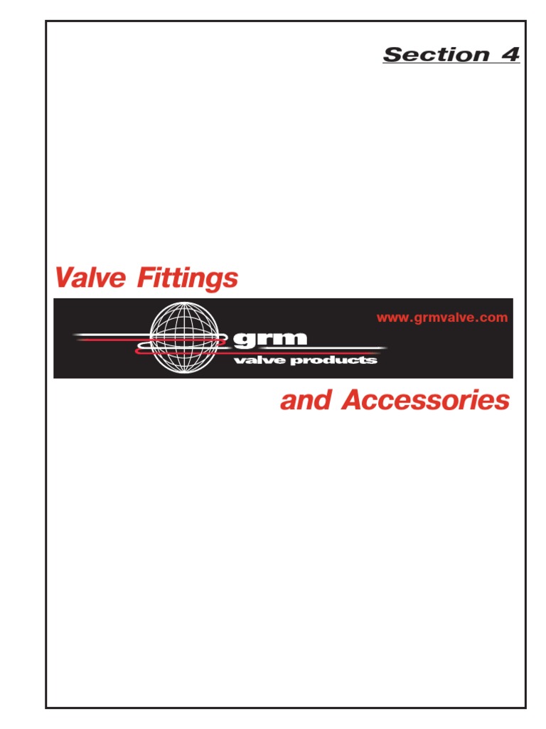 Valve Fittings Cataloguex | PDF