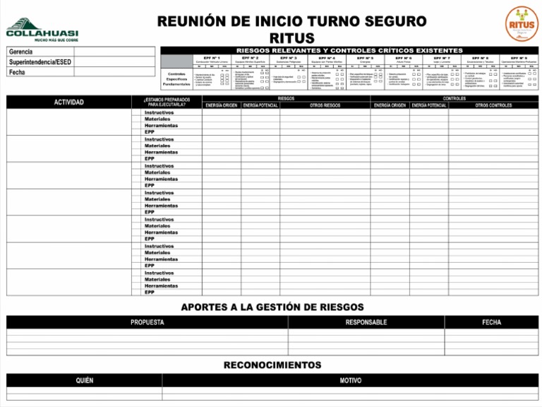 Pizarra RITUS Energías | PDF
