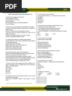 5ci Sinif Ingilis Dili BSQ 1 Var A 2025 | PDF | English Language ...