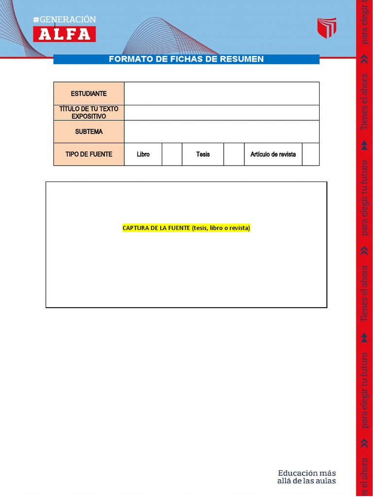 FORMATO PARA LA FICHA DE RESUMEN(1) | PDF