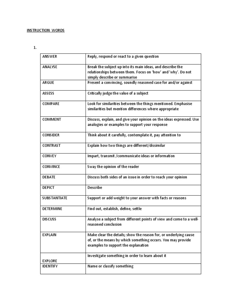 Commanding Words | PDF | Reason | Argument