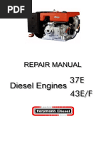 Mitsubishi Engine K3a K3B K3C K3D K3e Service Manual | PDF | Diesel ...