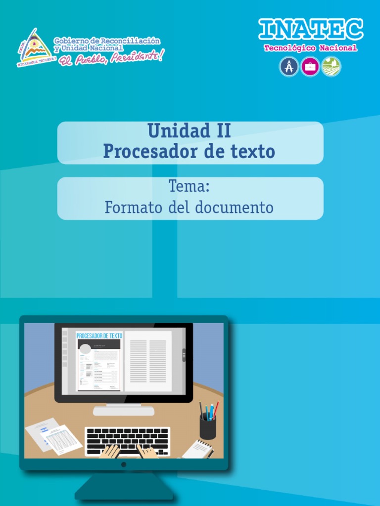 Unidad II - Tema 4, Formato Del Documento | PDF | Procesador de textos ...