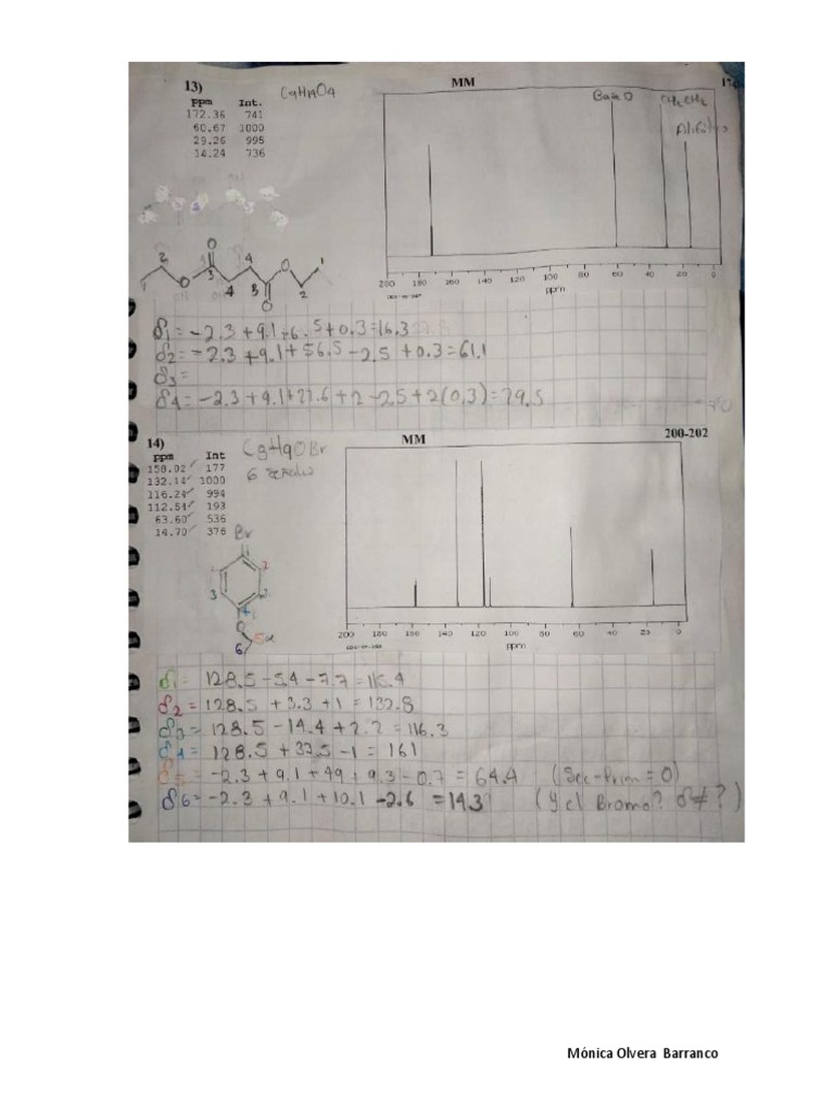 Espectros RMN Resueltos | PDF | Arte