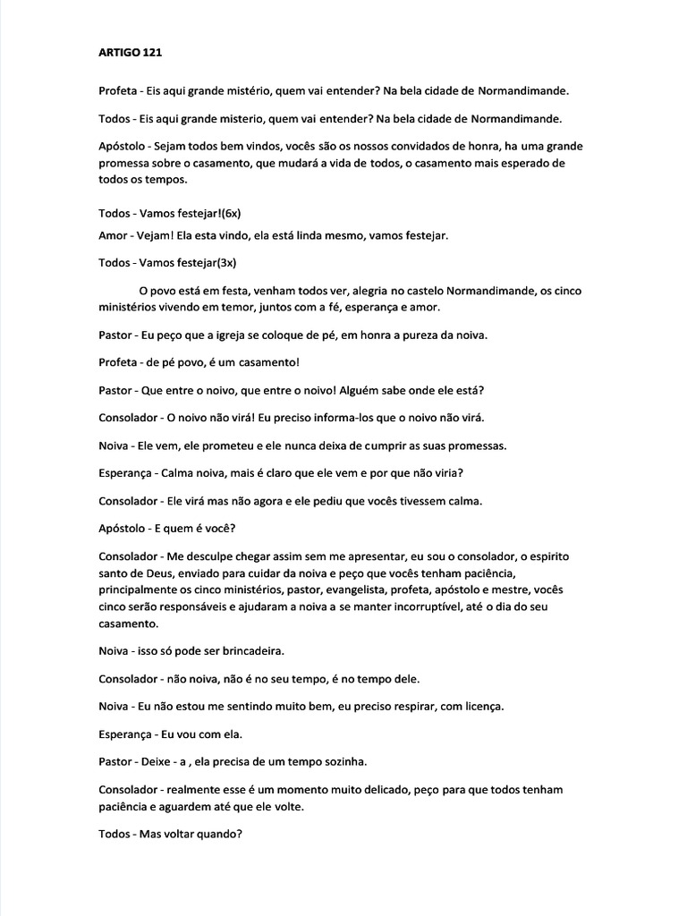 Artigo 121 Jeova Nissi - Compress | PDF | Amor | Maomé