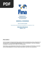 FINA Facilities Rules 2017 - 2021 | PDF | Swimming (Sport) | Swimming Pool