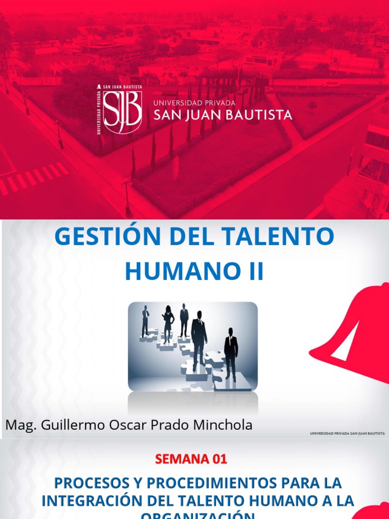 Procesos y Procedimientos en La Integracion Del Talento Humano - 2 | PDF | Gestión del talento ...
