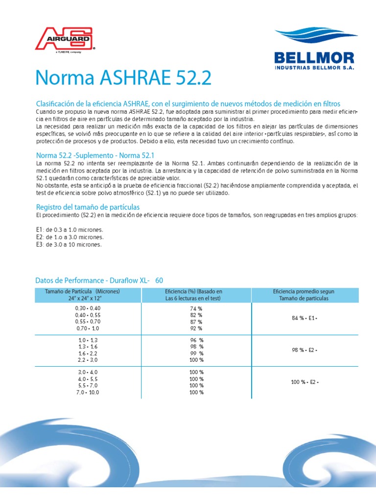 Ashrae 52.2 | PDF | Gases | Química