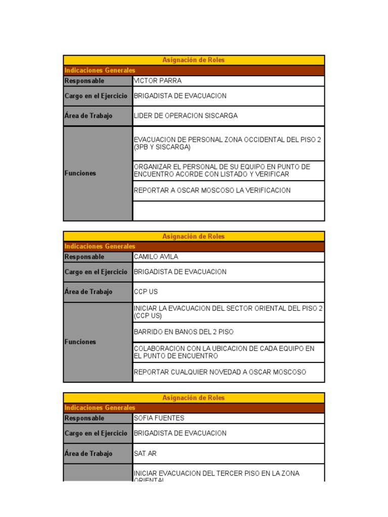 Formato Plan de Trabajo para La Planificacion Del Simulacro | PDF | Planificación | Evaluación