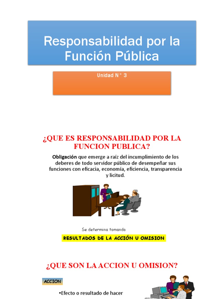 Responsabilidad Por La Función Pública | PDF | Derecho penal | Estatuto ...