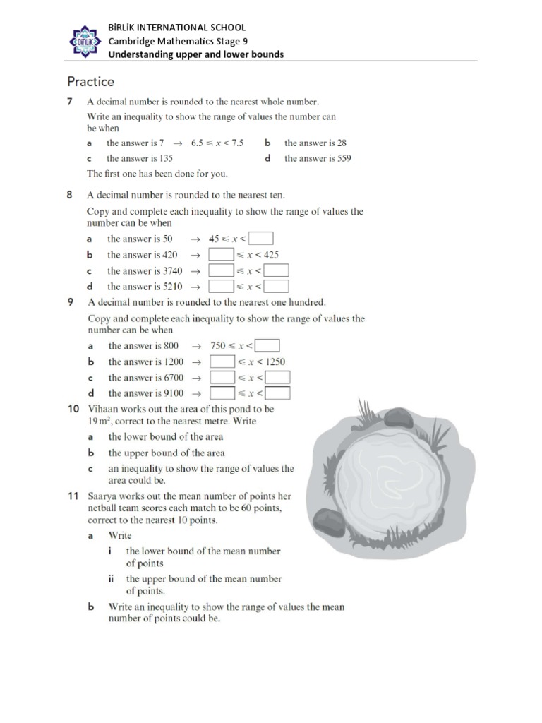 Understanding Upper and Lower Bounds | PDF