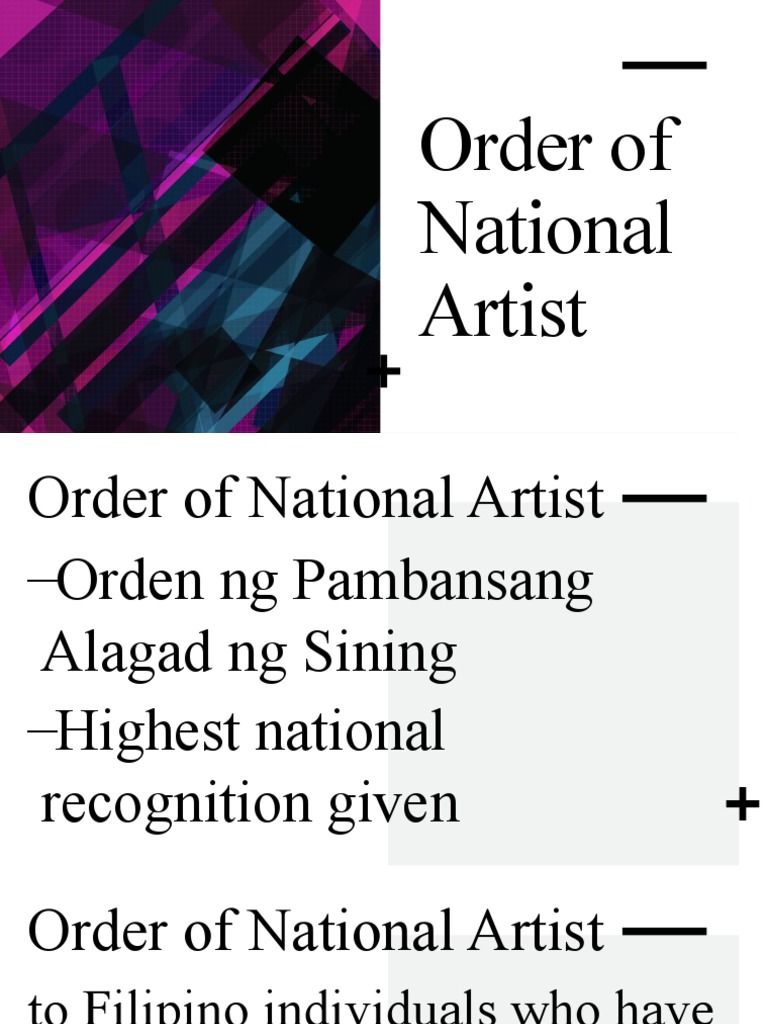 National Artists | PDF