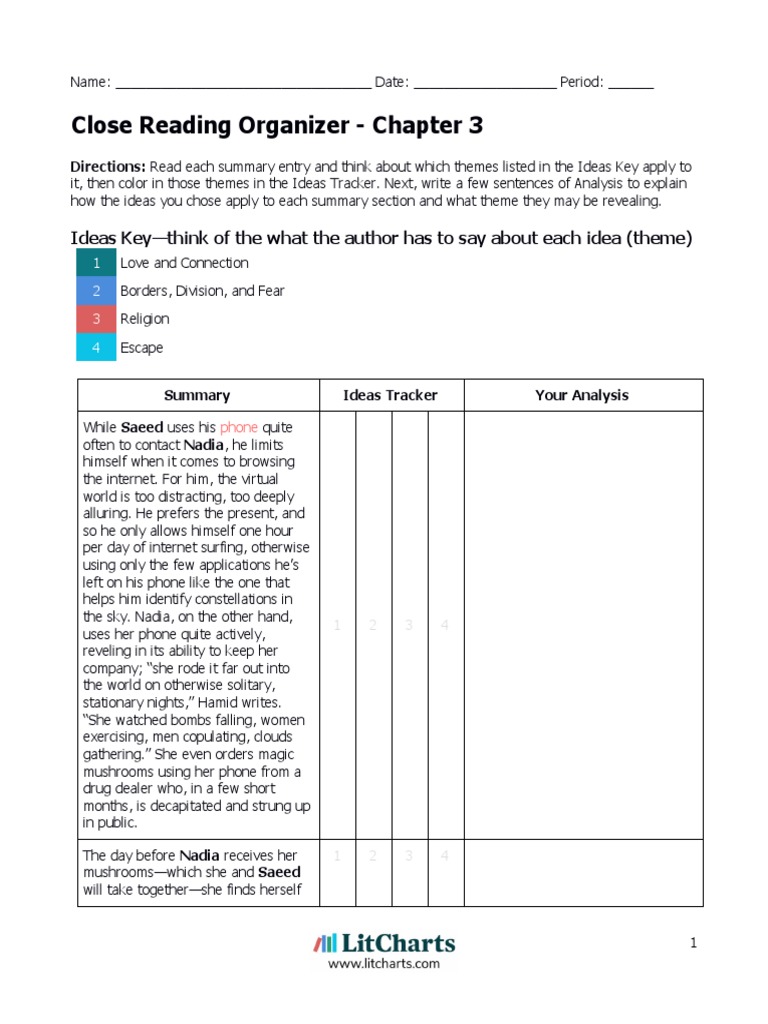 Chapter 3 Analysis of Exit West | PDF