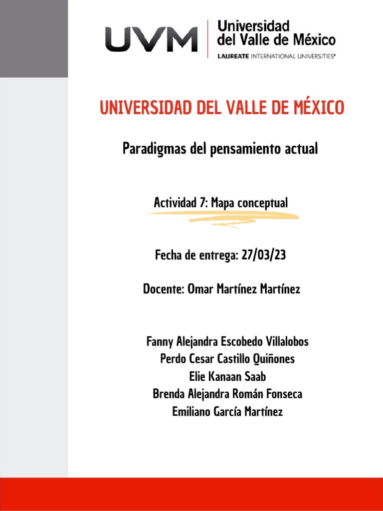 A7 Paradigmas Del Pensamiento Mapa Mental | PDF | Hermenéutica ...