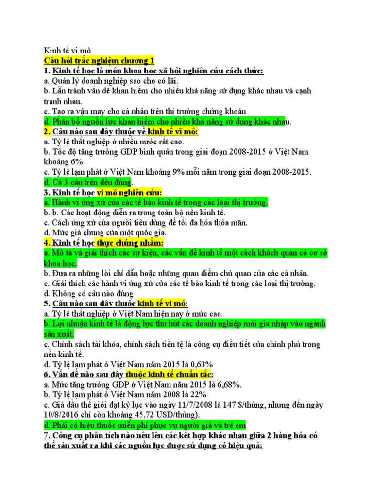 T NG H P VI Mô | PDF