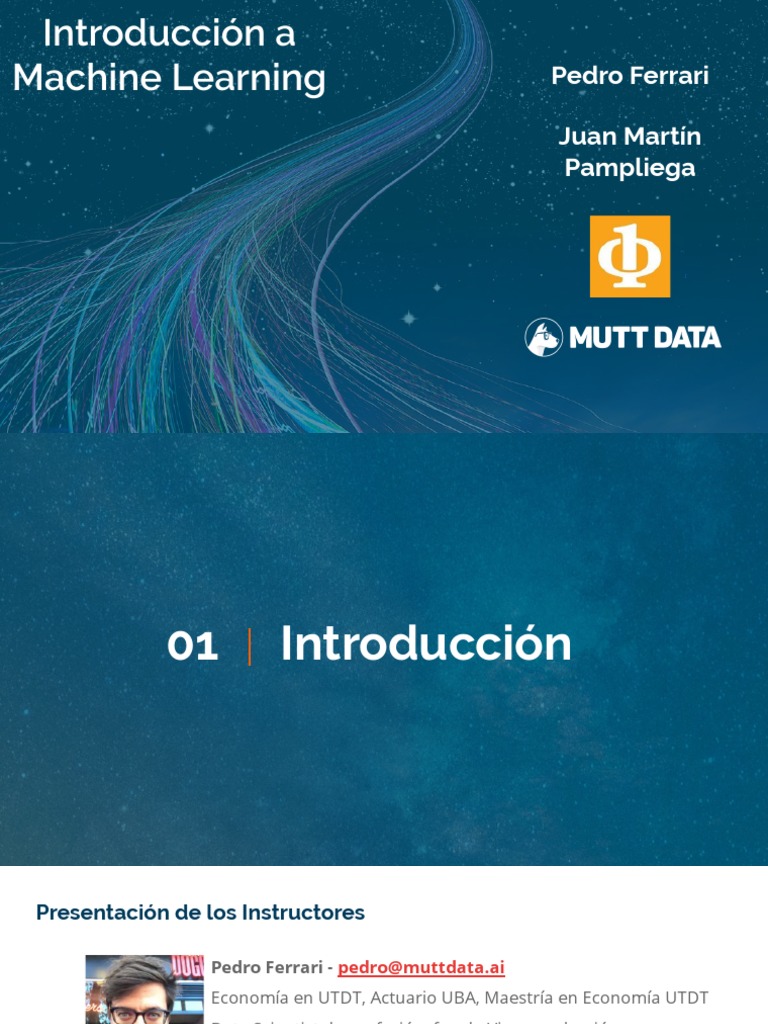 Clase 1 - Introducción A Machine Learning | PDF | Aprendizaje ...