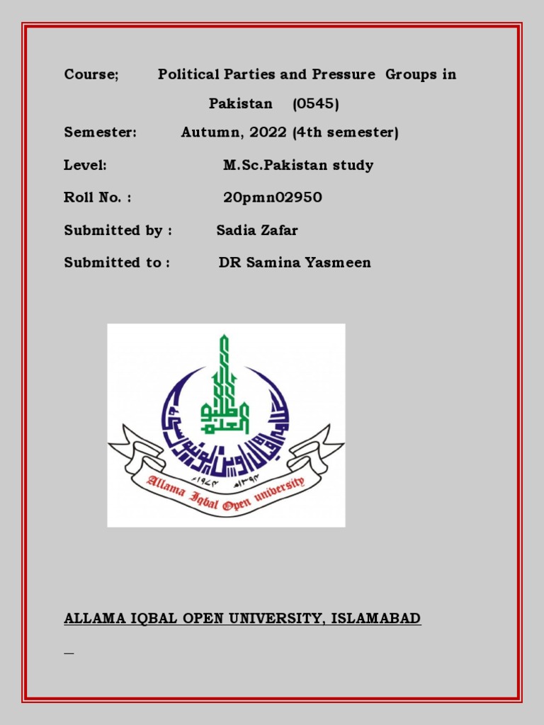 0545-1 Sadia Zafar PDF | PDF