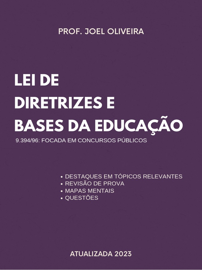 LDB 2023 - Aula 01 | PDF