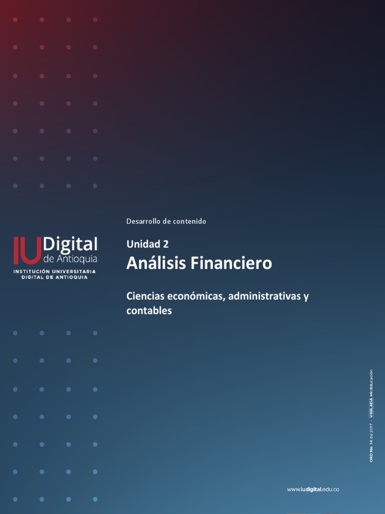 Análisis Financiero - Unidad 2 | Descargar gratis PDF | Rentabilidad sobre recursos propios ...