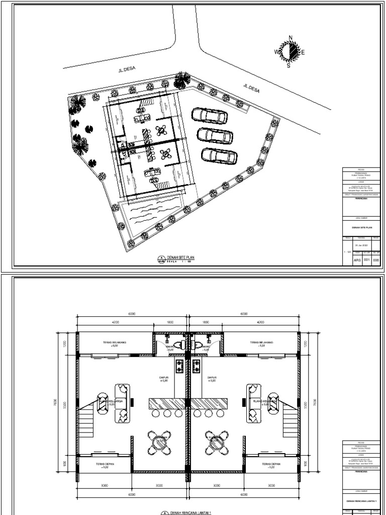Denah Rumah / Villa | PDF