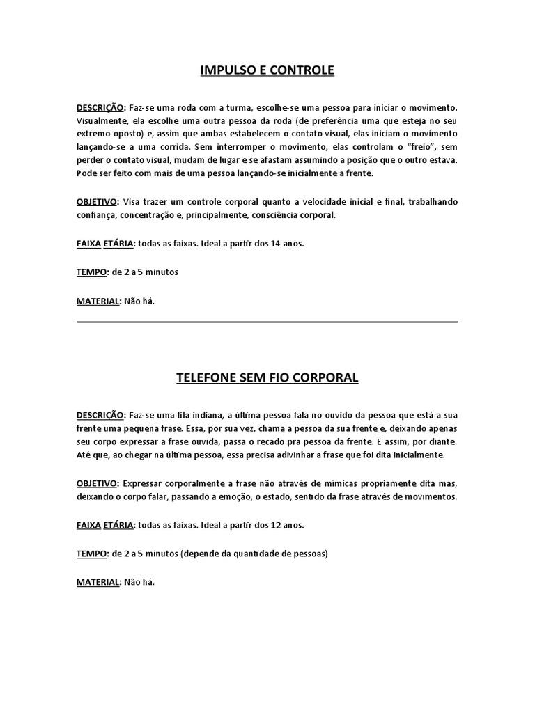 Av2 Corpo | PDF | Tempo