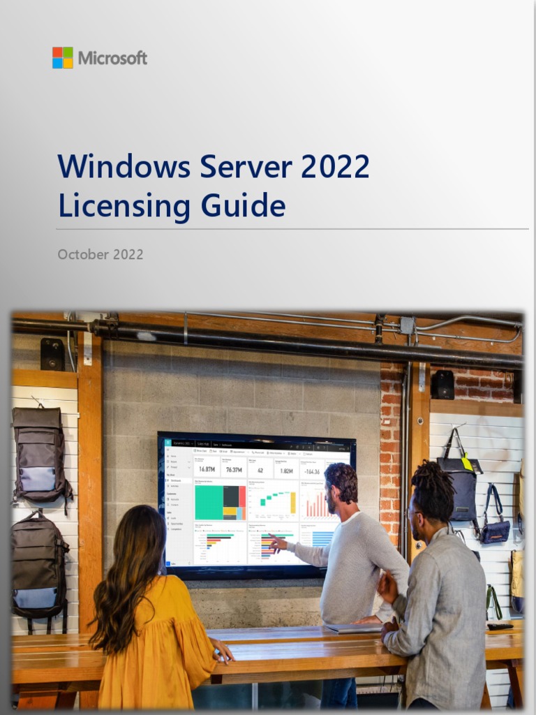 Licensing Guide PLT Windows Server 2022 Oct2022 | PDF | Hyper V | Microsoft Windows