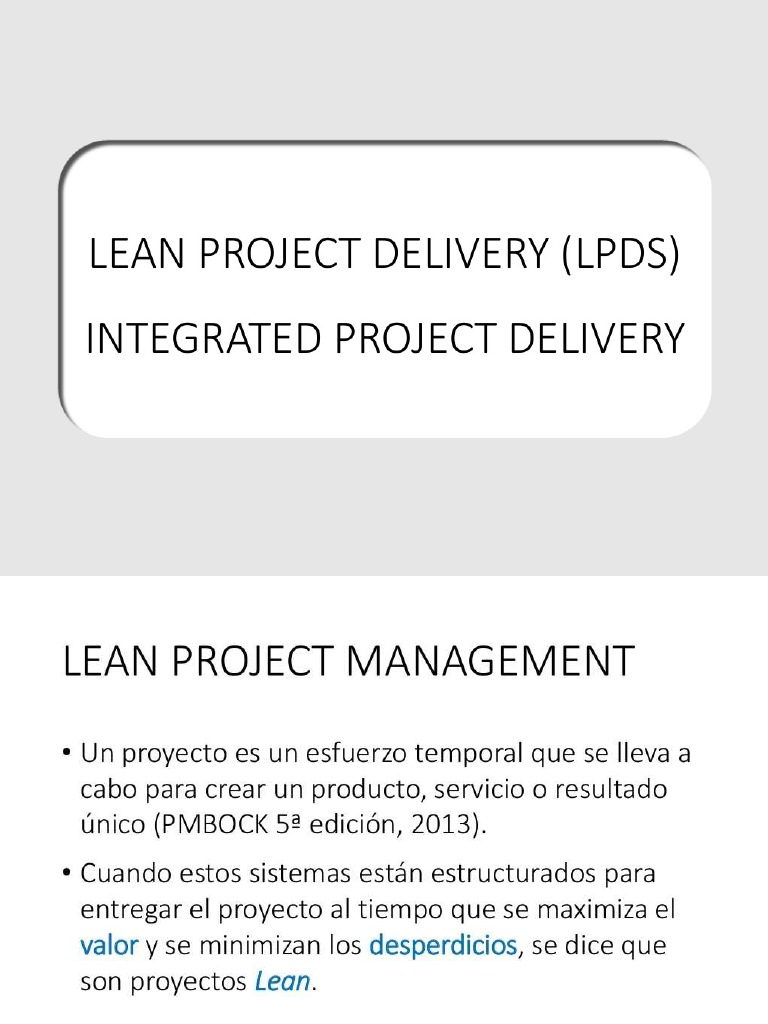 IPD Lean Project Delivery Target Cost - Compress | PDF