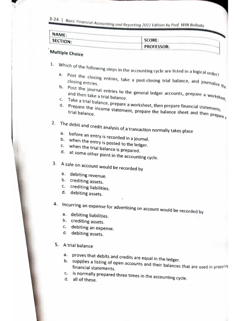 Chapter 3 Exercises | PDF